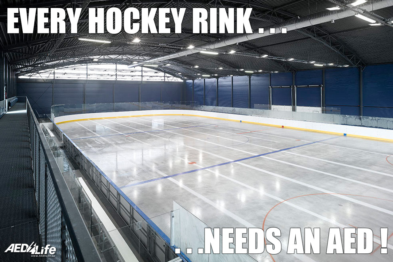 Every Hockey Rink Needs an AED – The AED Shop