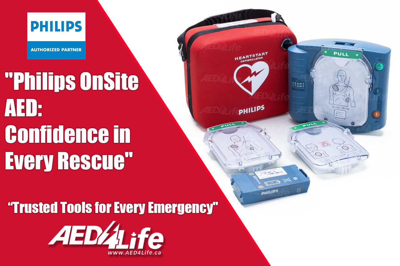 Philips OnSite: Confidence in Every Rescue – The AED Shop