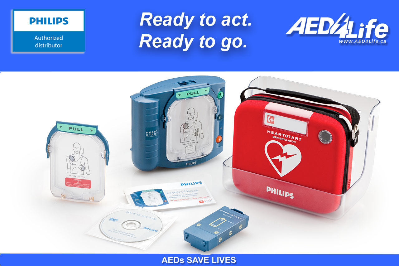 Philips Heartstart Onsite AED Ready to act. – The AED Shop