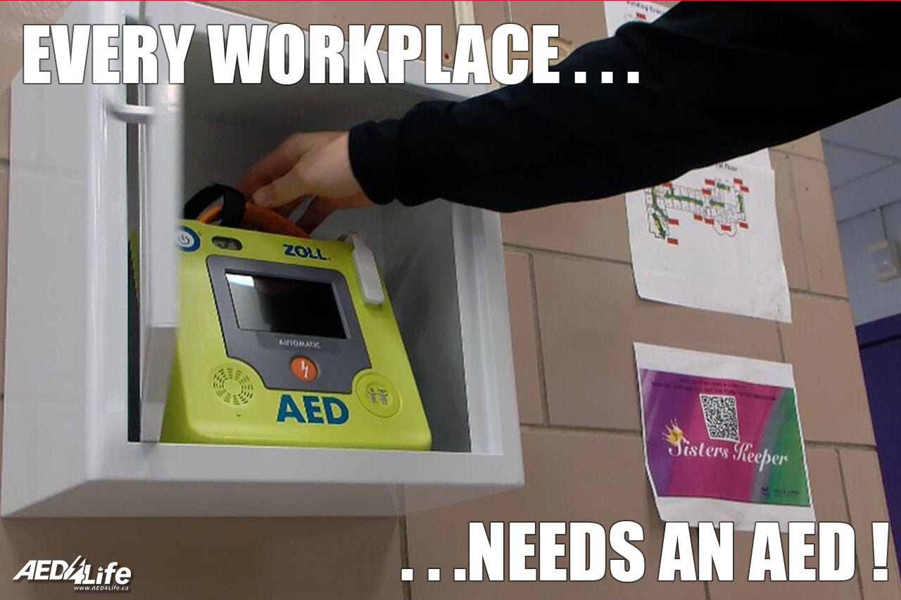 Every Workplace Needs an AED – The AED Shop