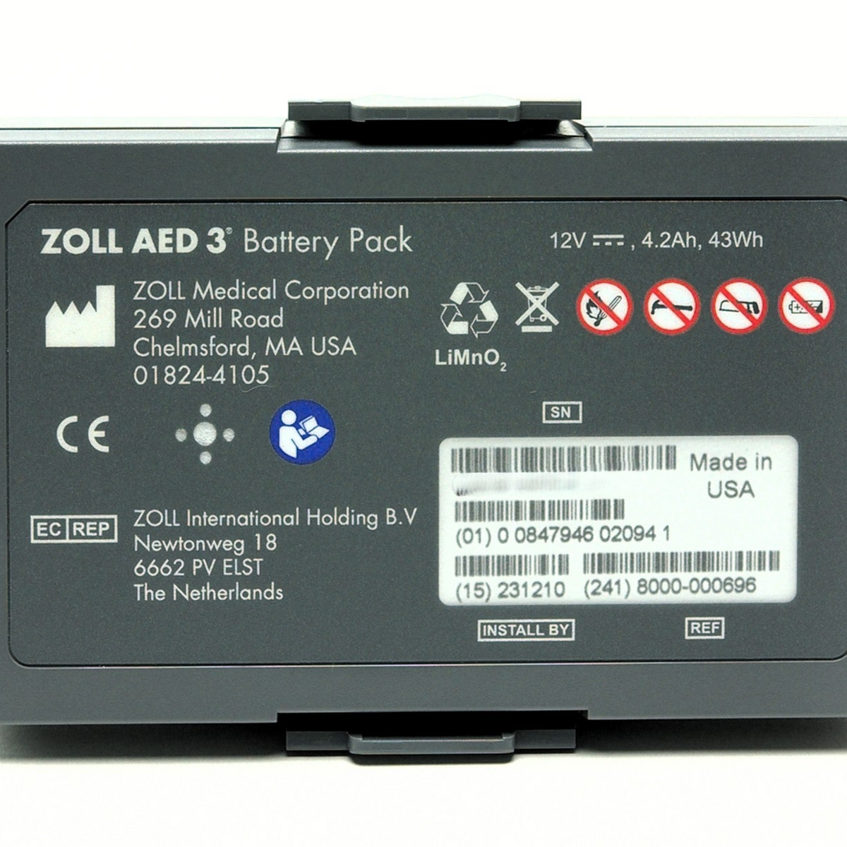 ZOLL AED 3 Battery Pack – AEDShop